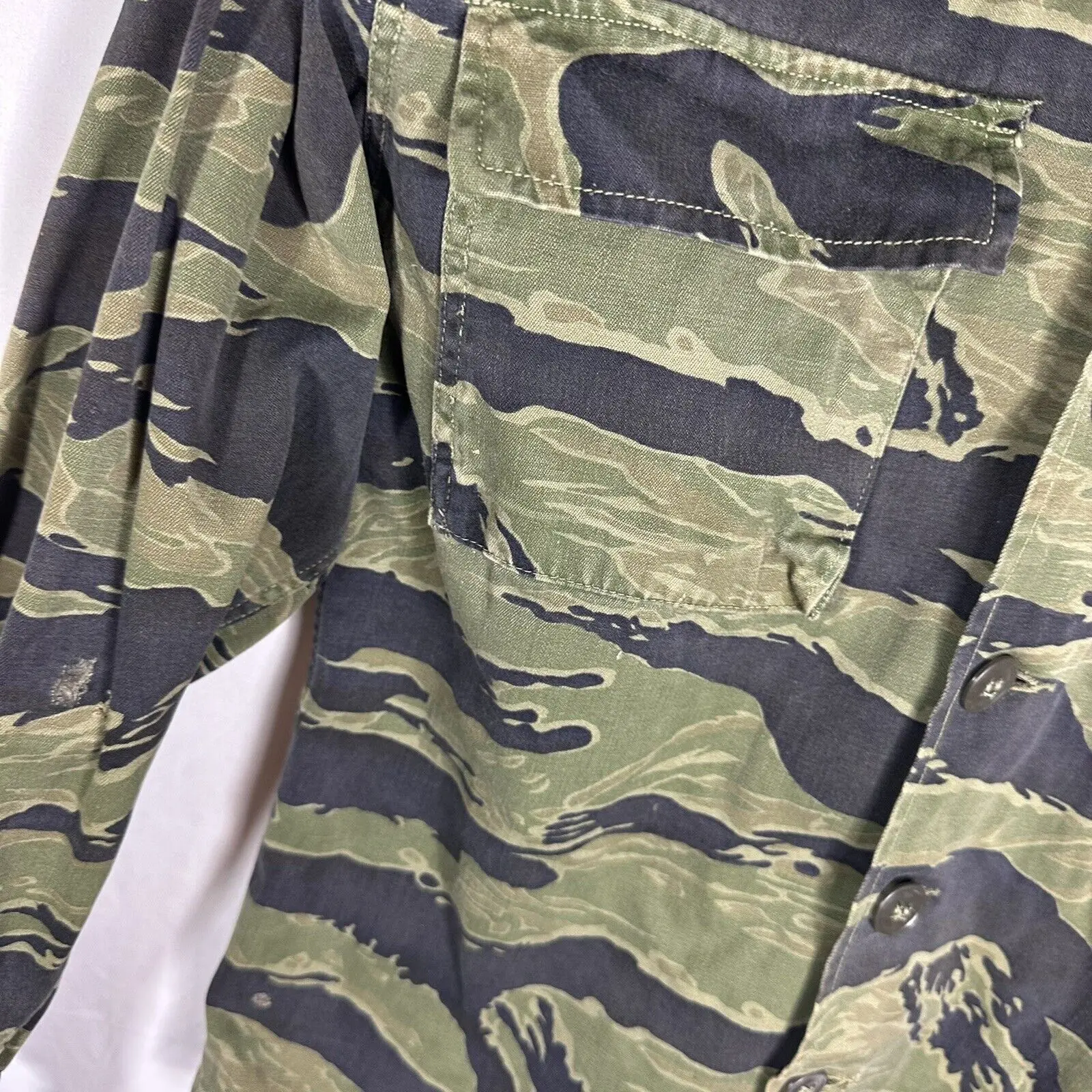 South Vietnamese Tiger Stripes Camo Jacket - Warm & Durable