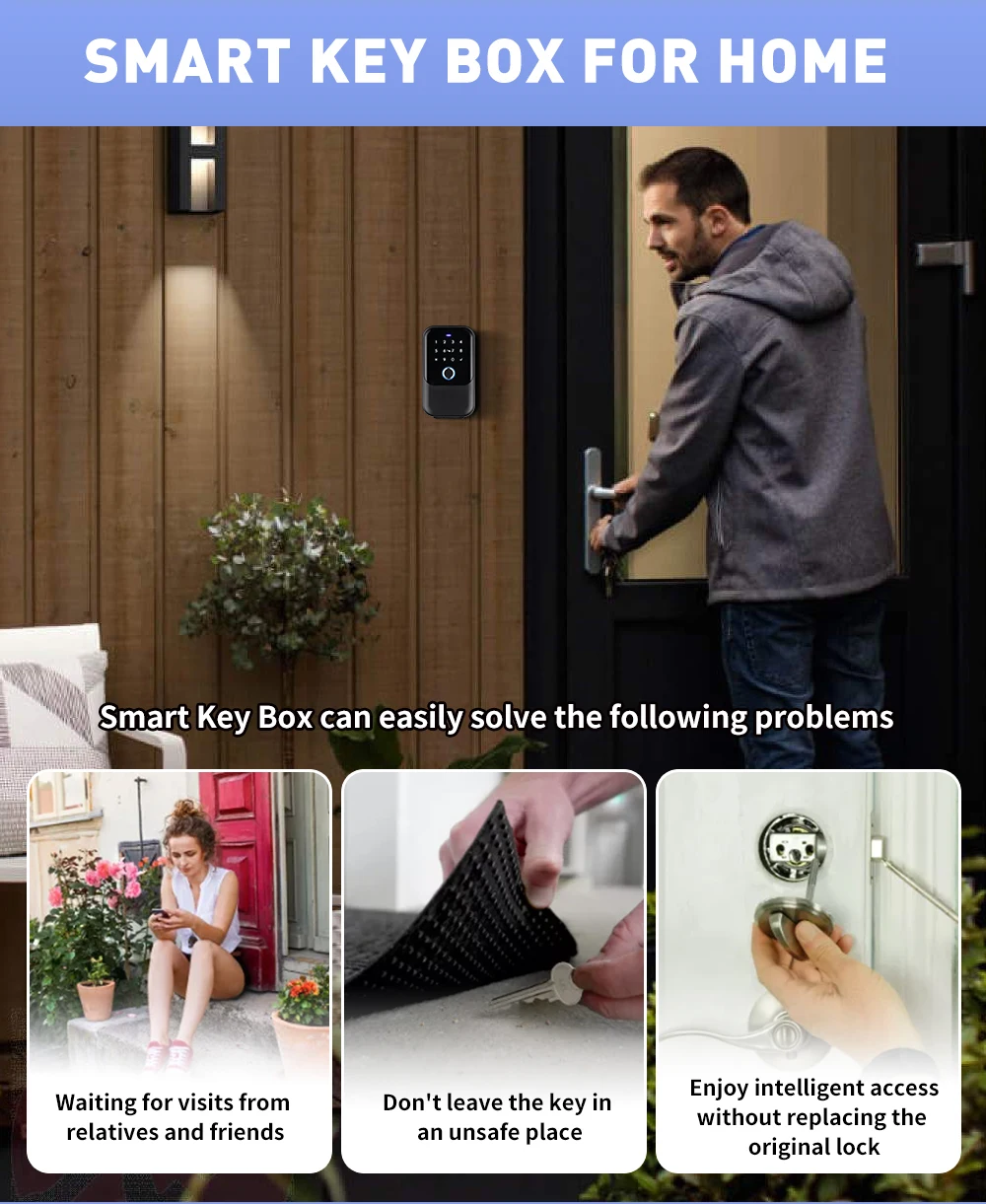 IP65 K5F Smart Key Box - Secure and Convenient Access