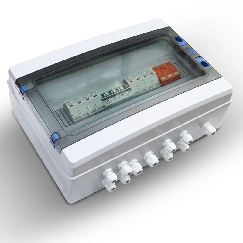 ZCEBOX Mcb Electrical Distribution Box Factory Waterproof Distribution Boxes Input DC Combiner ...