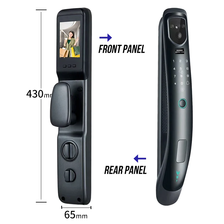 Handaily 3d Face Usmart Go Lock App Wifi Recognition Smart Door Lock ...