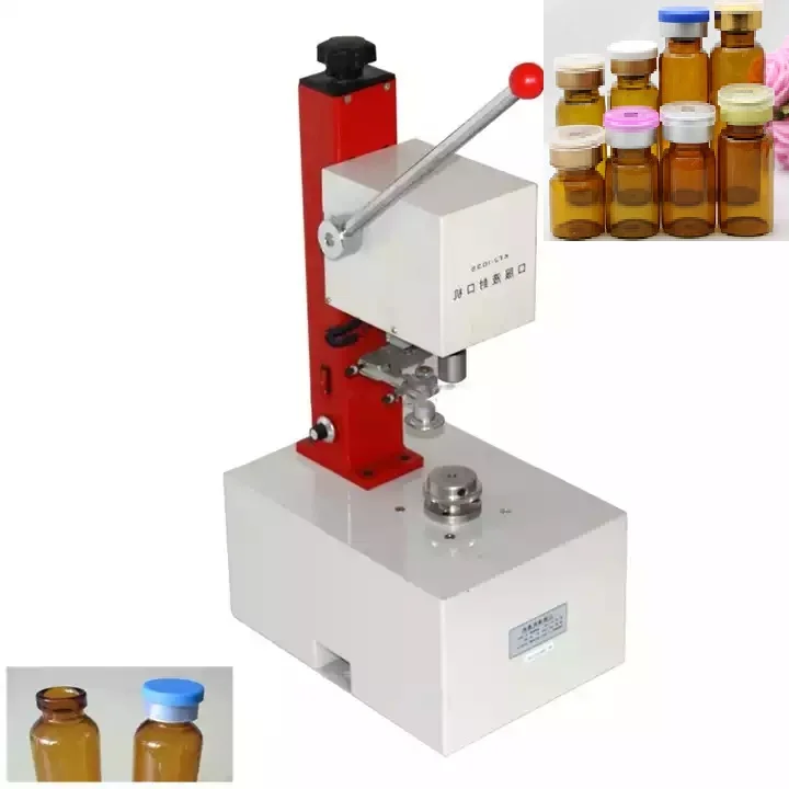 Manual Perfume Sealing and Locking Machine for Food and Beverage Cans ...