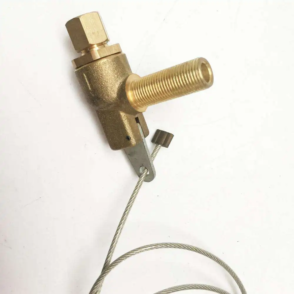Air Horns Brass Hand Pull Valve - 12V or 24V Manual Control