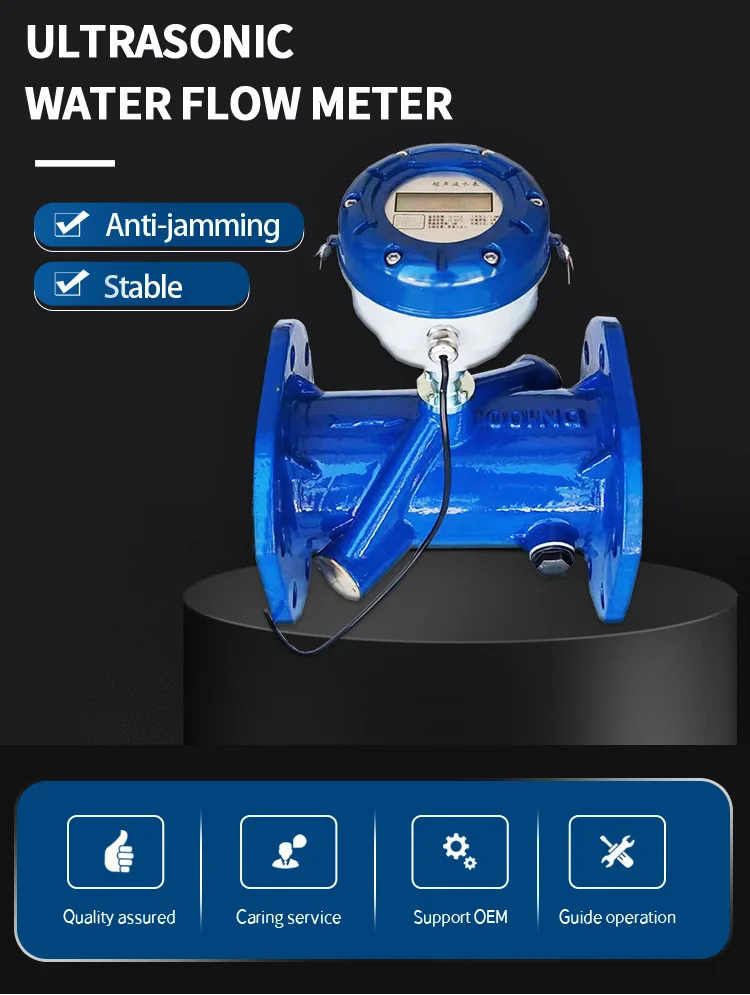 Woltman Ultrasonic Smart Water Flow Meter For Agriculture & Odm