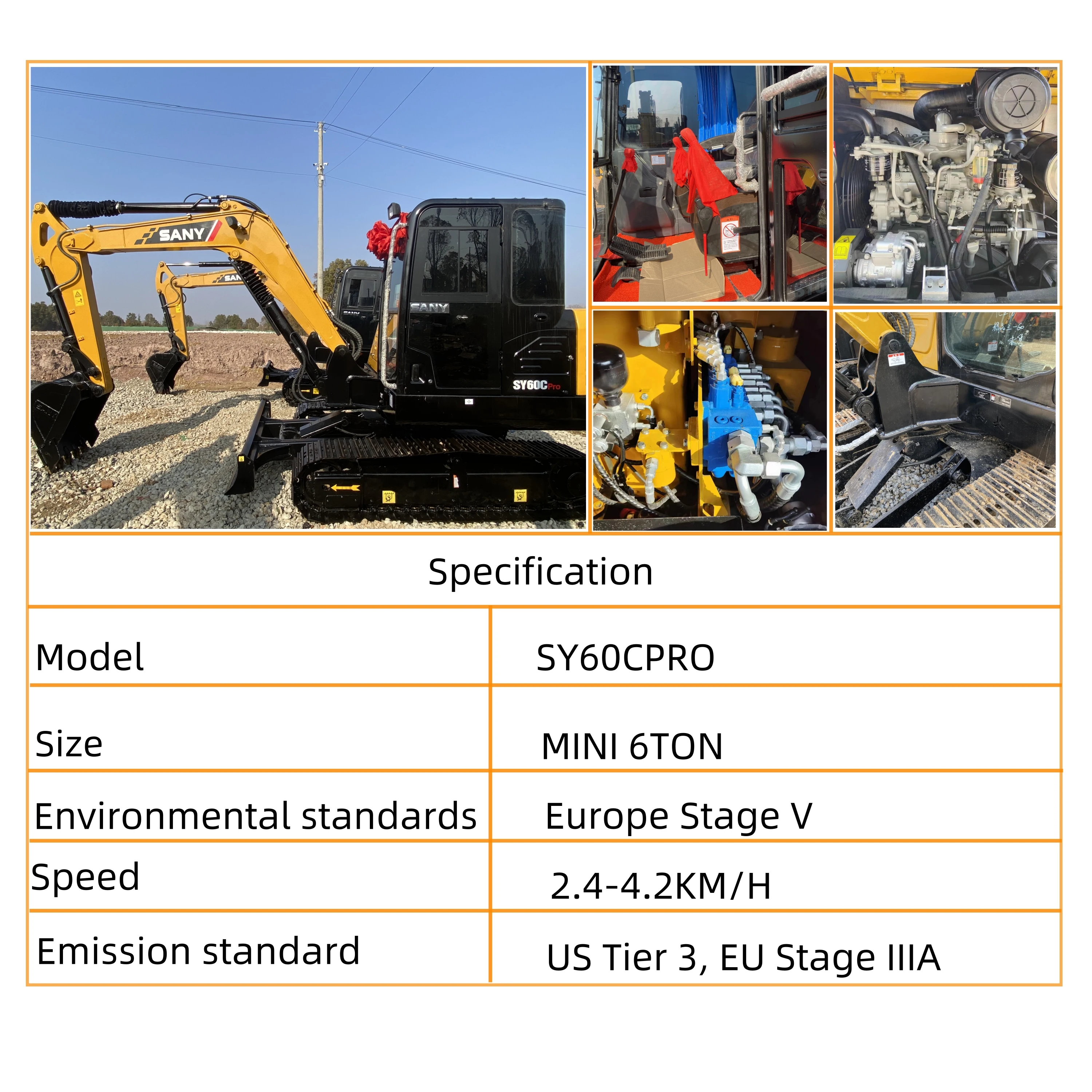 Sany Sy60c Used Excavator Sany Sy75c-10 Sy75c-9 Sy60c-9 Sy55c Mini Second Hand Excavators - Buy ...