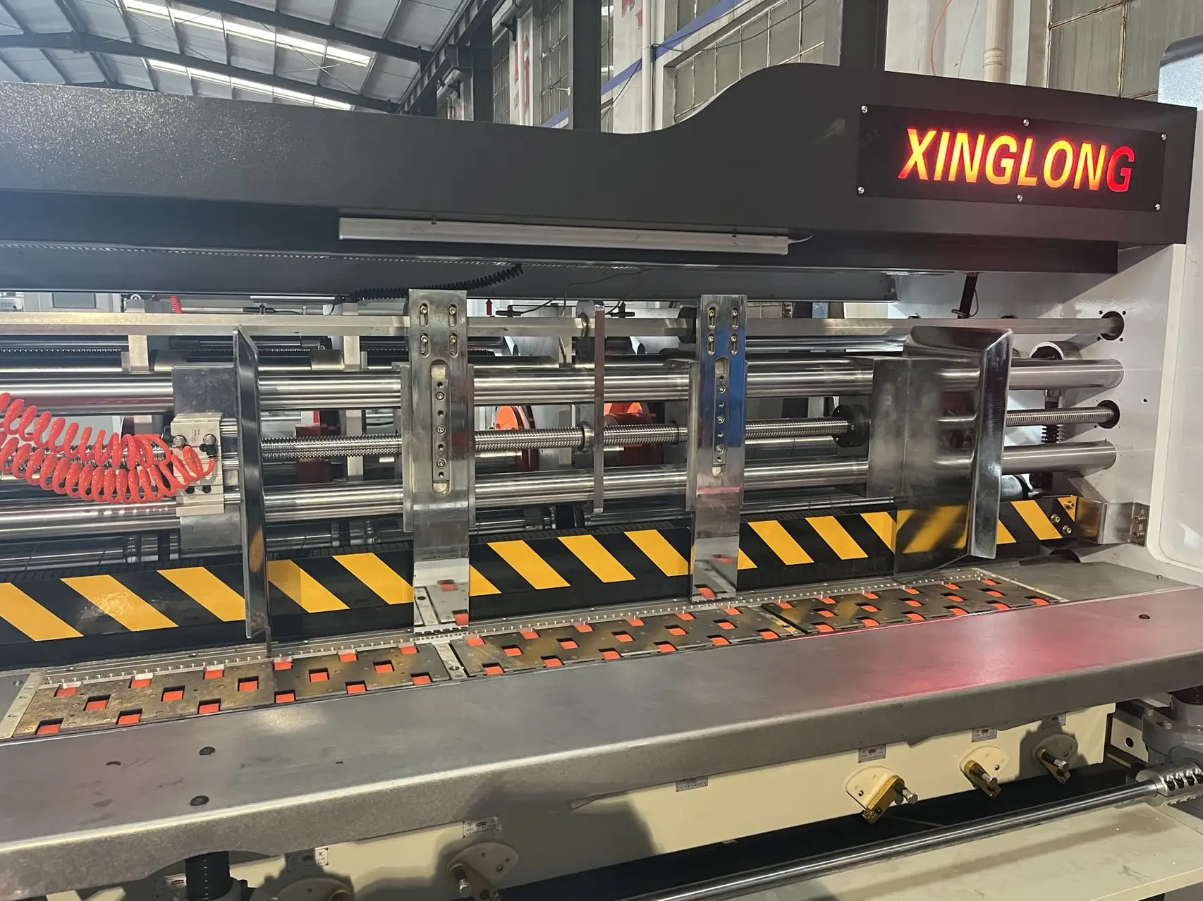 Fully Automatic Corrugated Cardboard Rotary Slotting Machine For Making ...