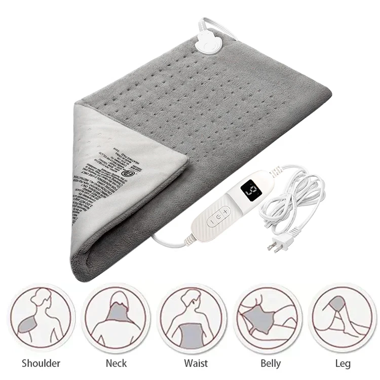 Moist Dry Heat Options Auto Shut Off Heating Pad For Back - Buy New ...
