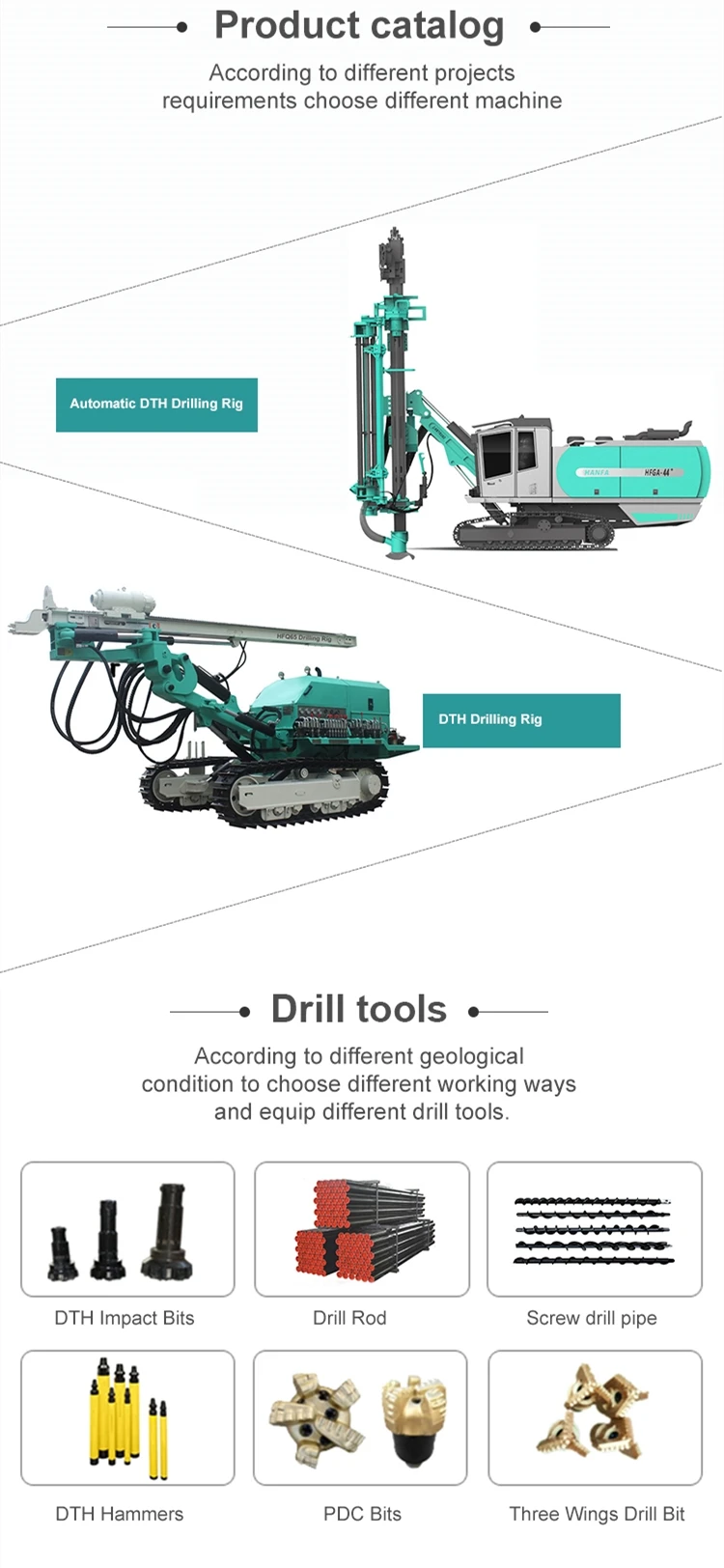 High Quality Hydraulic Borehole Photovoltaic Solar Pile Driver