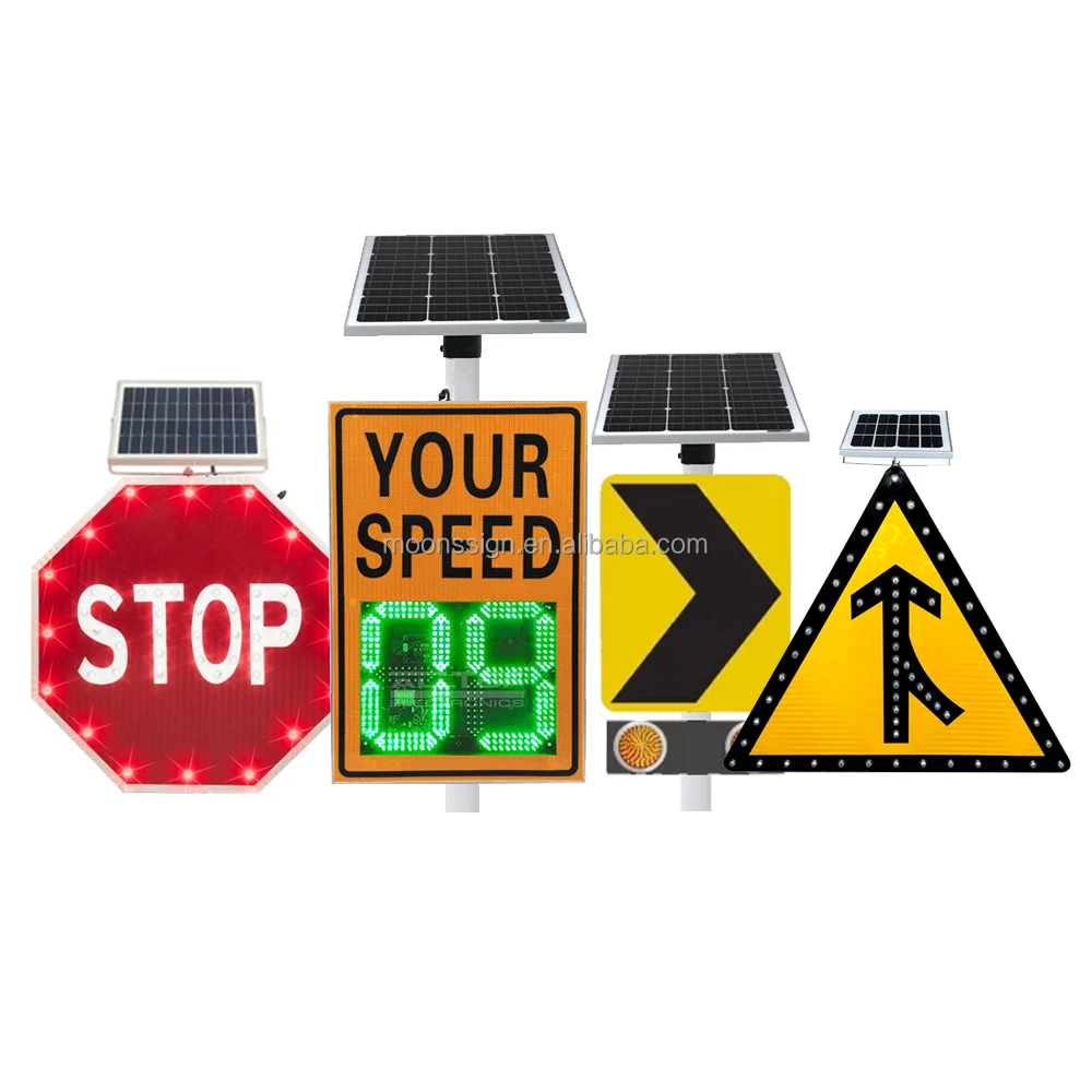 Flashing Street Signs - Solar Powered Traffic Solutions