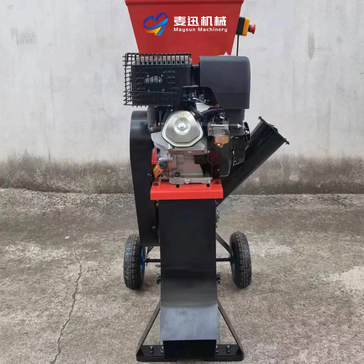 Gasoline Engine Wood Chipper Garden Shredder Tree Branch Shredder - Buy ...