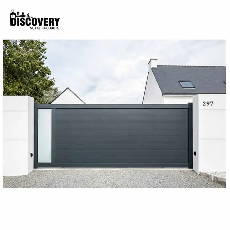 Alibaba.com: European style aluminum fence and sliding gate for modern ...