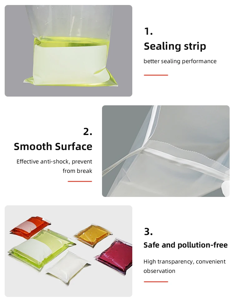 Plastic Small Chemical Laboratory Portable Sterile Plastic Sample Bag ...