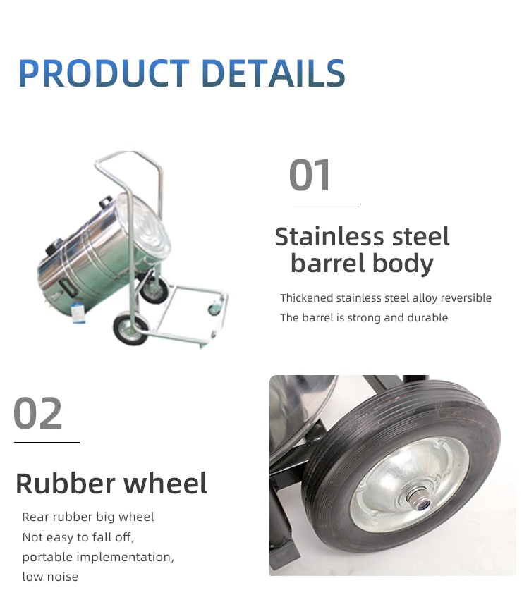 3600W Industrial Vacuum Cleaner - Efficient Wet & Dry Cleaning