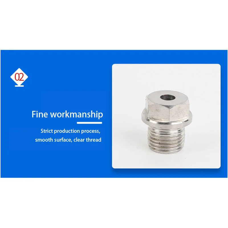 DIN910 Stainless Steel Hexagon Socket Nut Stopper Oil