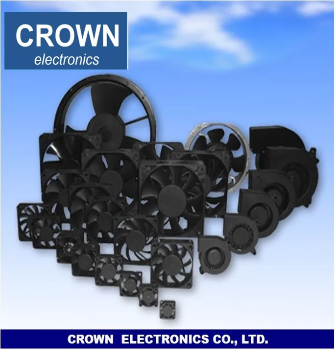 Crown 2510 DC 24V DELTA V042 DC Axial FAN for Industrial Use