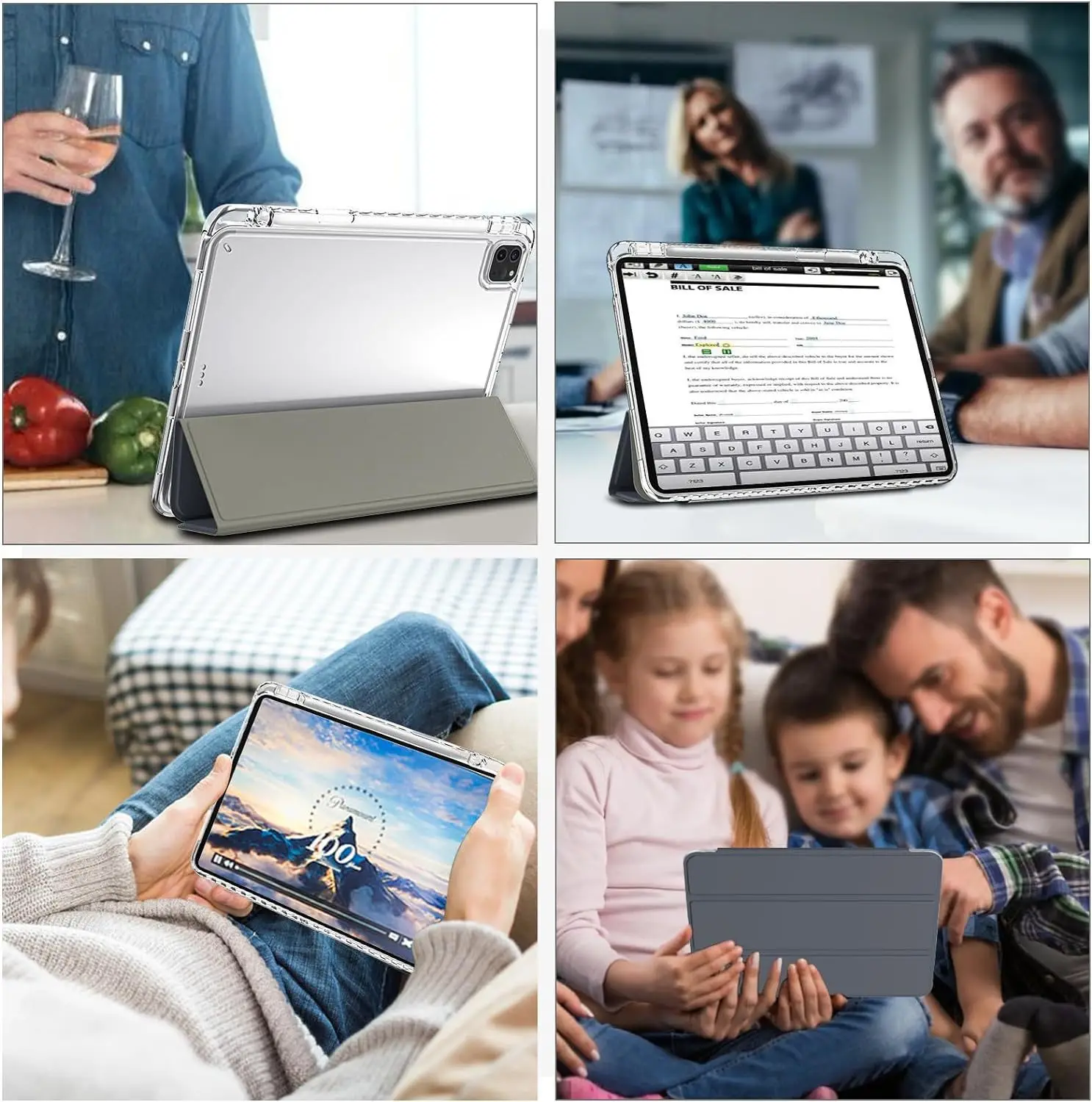 Luxury Style Custom Own Design Protective iPad case with Built-In ...
