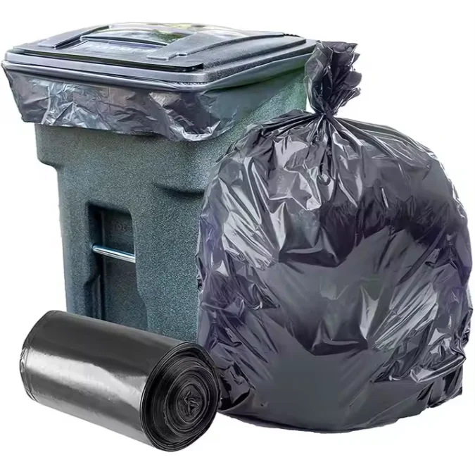 13-Gallon Trash Bags with Embossed Surface Bolsas De Basura Garbage Bin ...