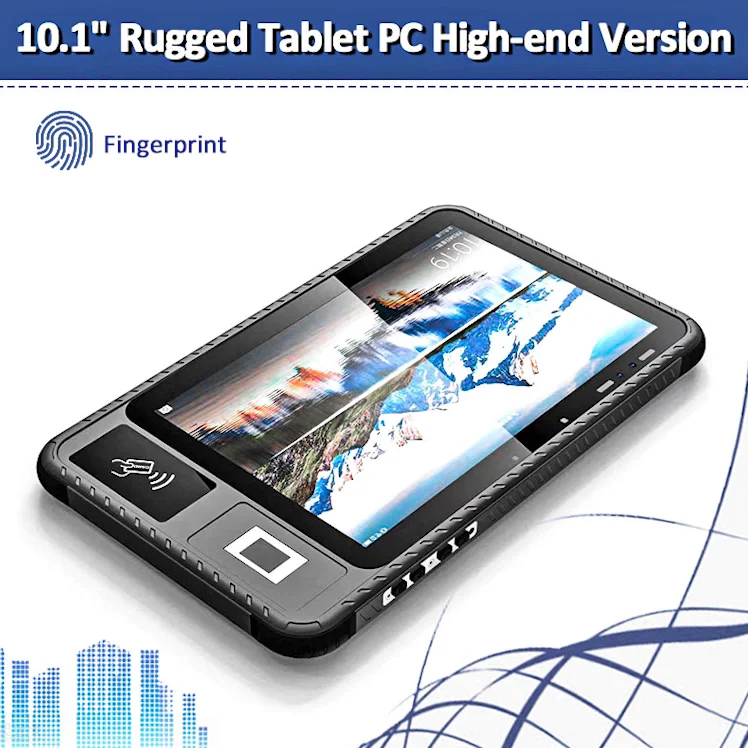 Direct Factory 10'' Mobile Computer Rugged Tablet Pc Android With Nfc ...