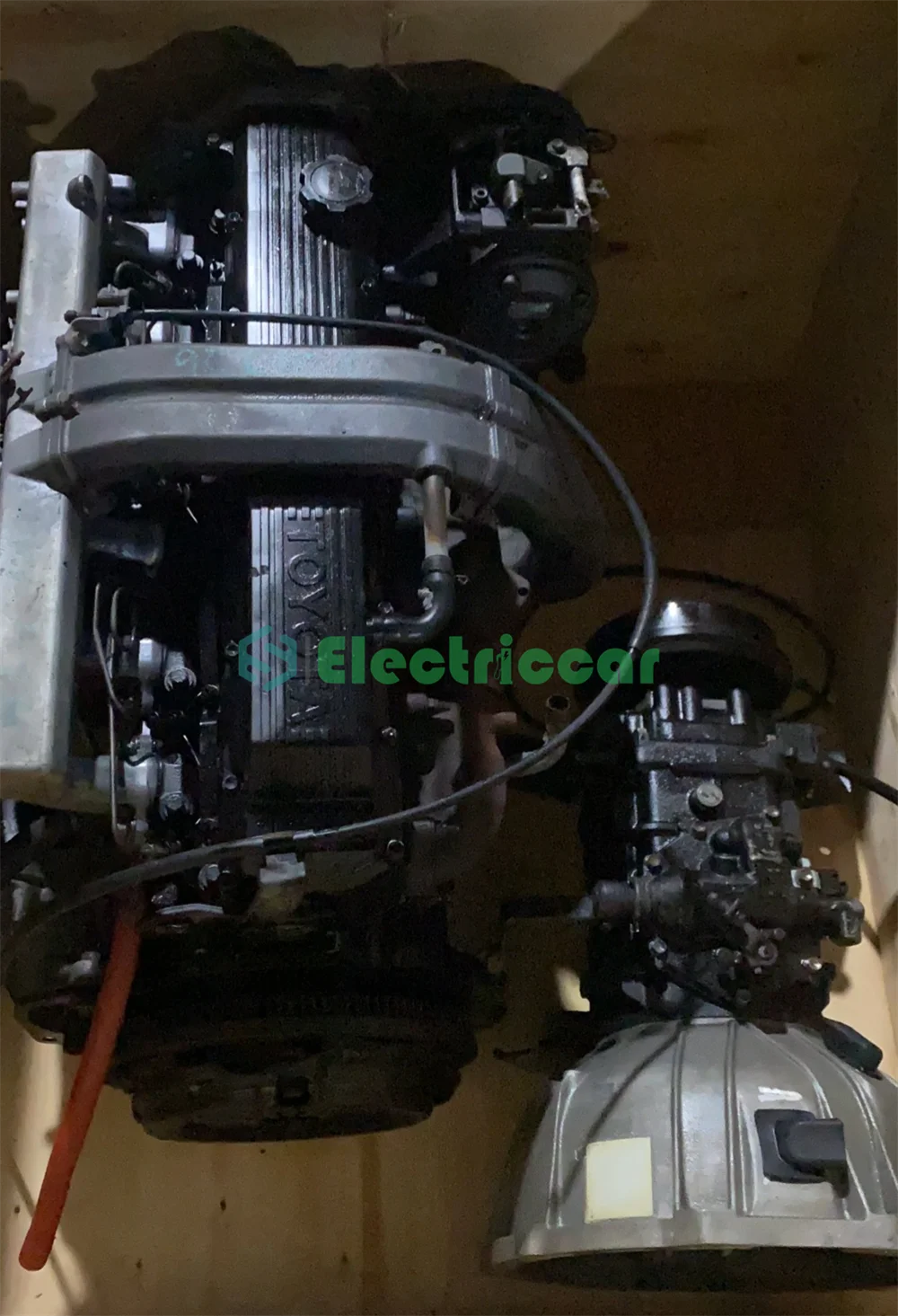 Used 1HZ Diesel Engine with Gearbox for Toyota Land Cruiser & Coaster ...