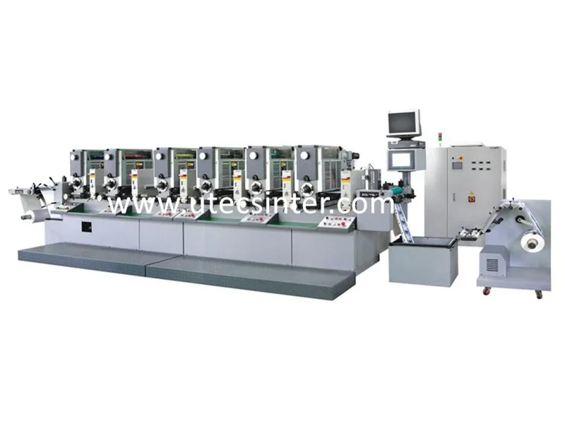 Utr240s 4 6 Color Roll To Roll Automatic Rotary Uv Letterpress ...