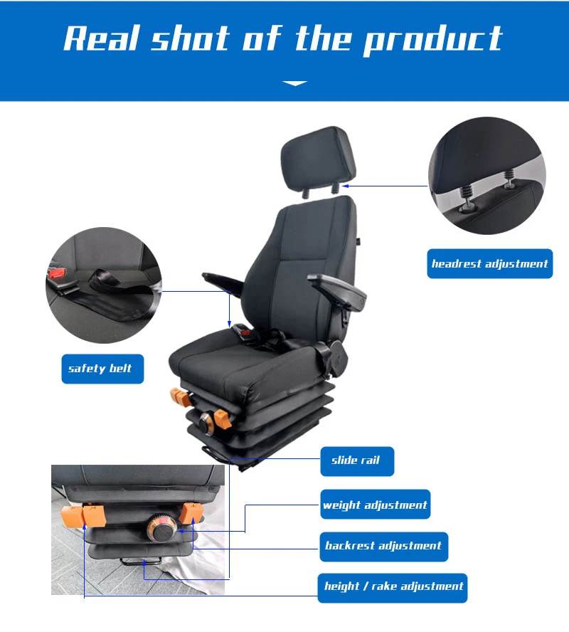 Mechanical Suspended Bus Driver Seat YSR911-49 Truck Seats Driver Chair ...