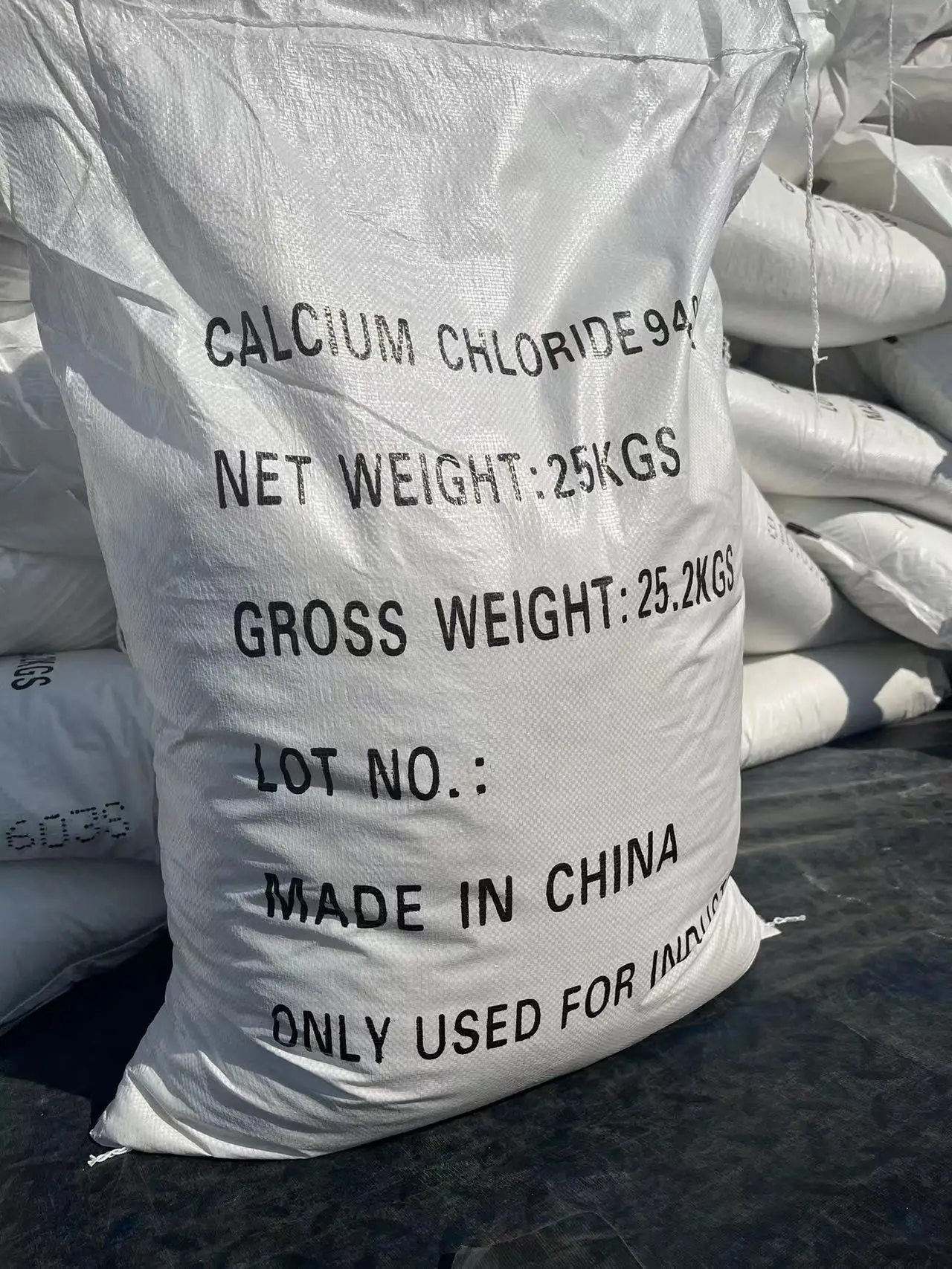 Wholesale Industrial Grade Calcium Chloride Powder/ Prill 25kg Bag ...