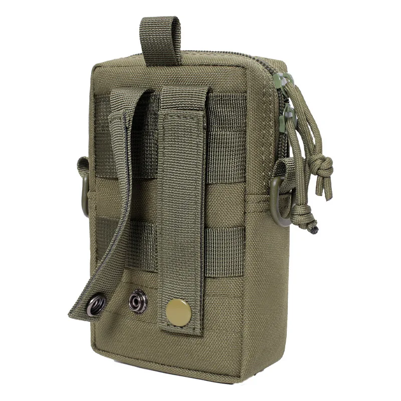 Unisex Tactical Molle Admin Pouch Compact Utility EDC Waist Bag Zipper ...