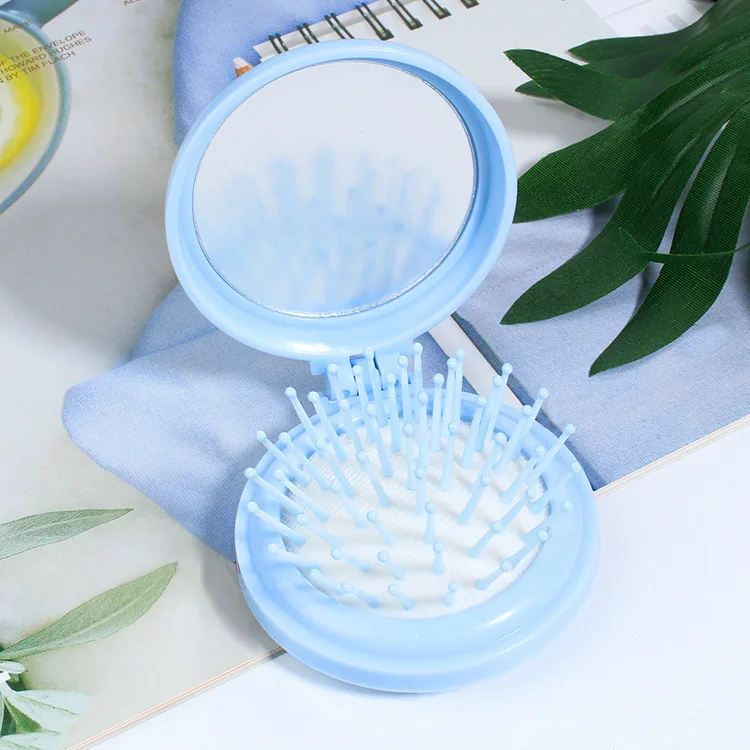 Best Selling Cartoon Makeup Children Mirror Comb Dual-purpose Mini ...