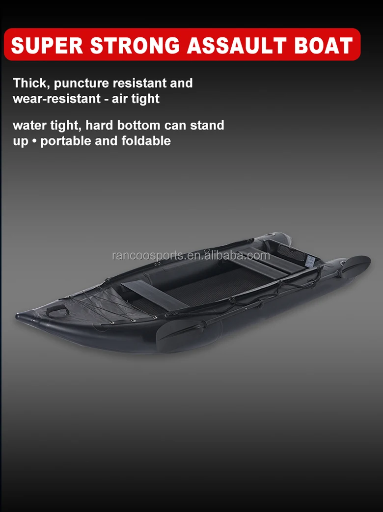 Kaboat 330cm - Inflatable Kayak and Boat Hybrid for Lakes