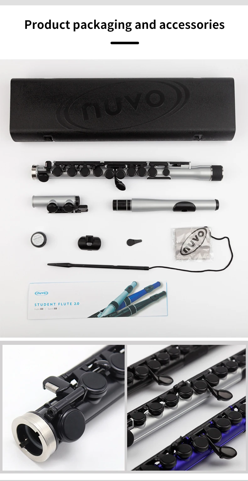 Nuvo Instruments - Quality Plastic Piccolo, Clarinet, and Saxophone