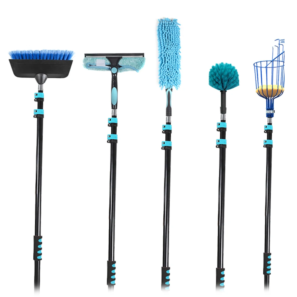 12ft Ultimate High Reach Window Brush,Window Wiper,Telescopic Duster ...