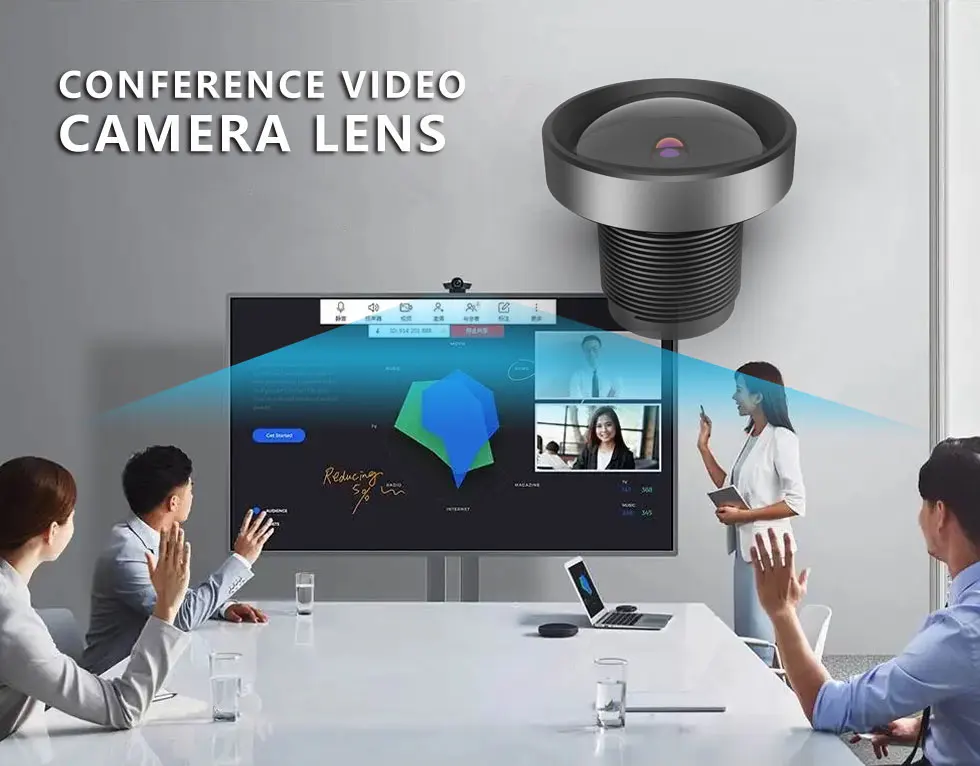 F2.2 Ttl15.2mm 1/2.7" Cmos Non-distortion Lens Low Distortion M12 Lens ...