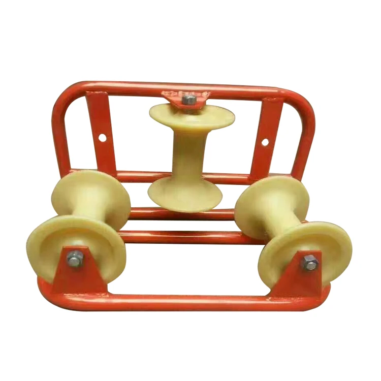 Underground Straight Line Electric Bridge Pulley Steel Pipe Cable ...