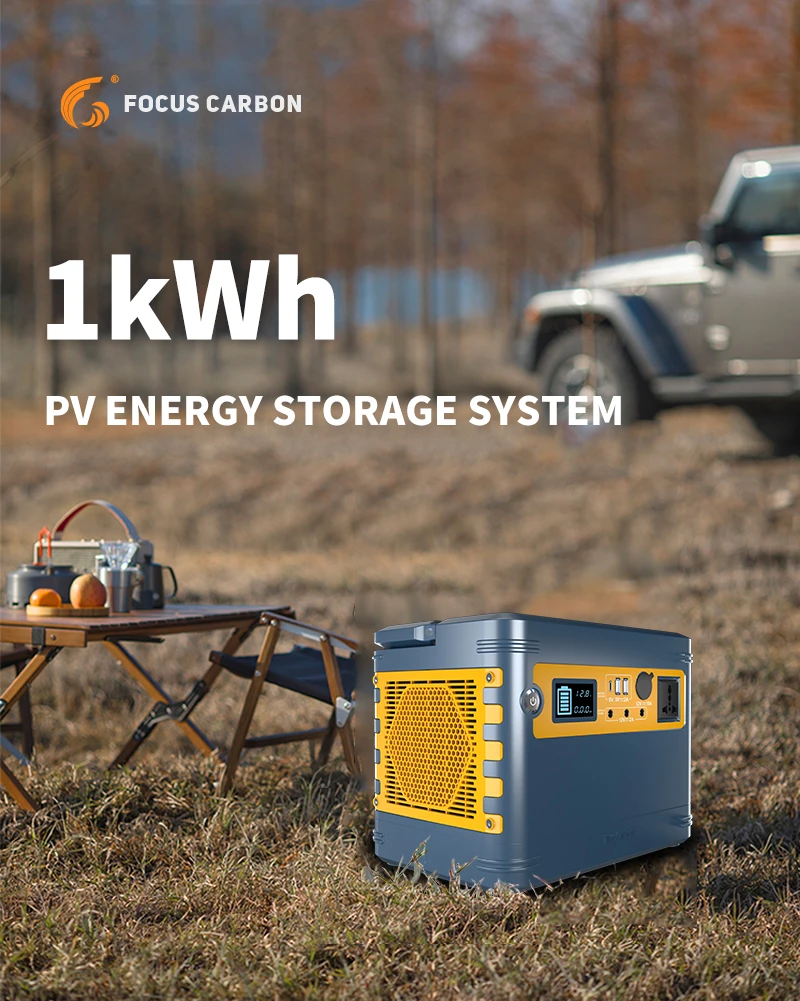 1kwh Mobile Solar Generator Blue Carbon Solar Energy System Home Solar ...