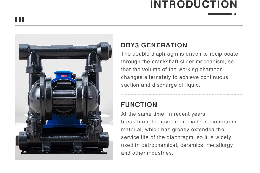 2-inch Nodular Cast Iron Pump Godo Dby3-50q Electric Water Pump ...