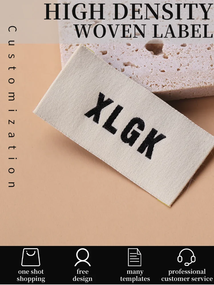 Custom Woven Labels - Eco-Friendly Garment Main Labels