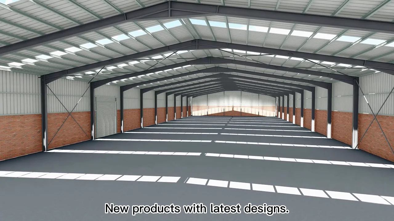 Light Steel Frame Warehouse Metal Building Steel Structure/ Hall ...