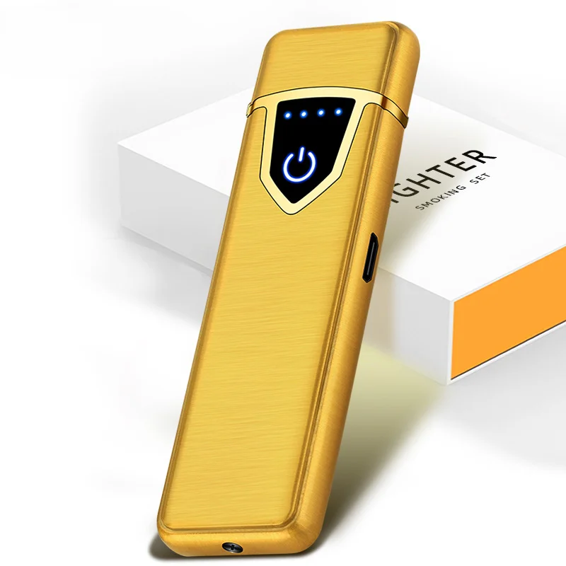 New Usb Charging Lighter Touch Screen Electronic Cigarette Lighters ...
