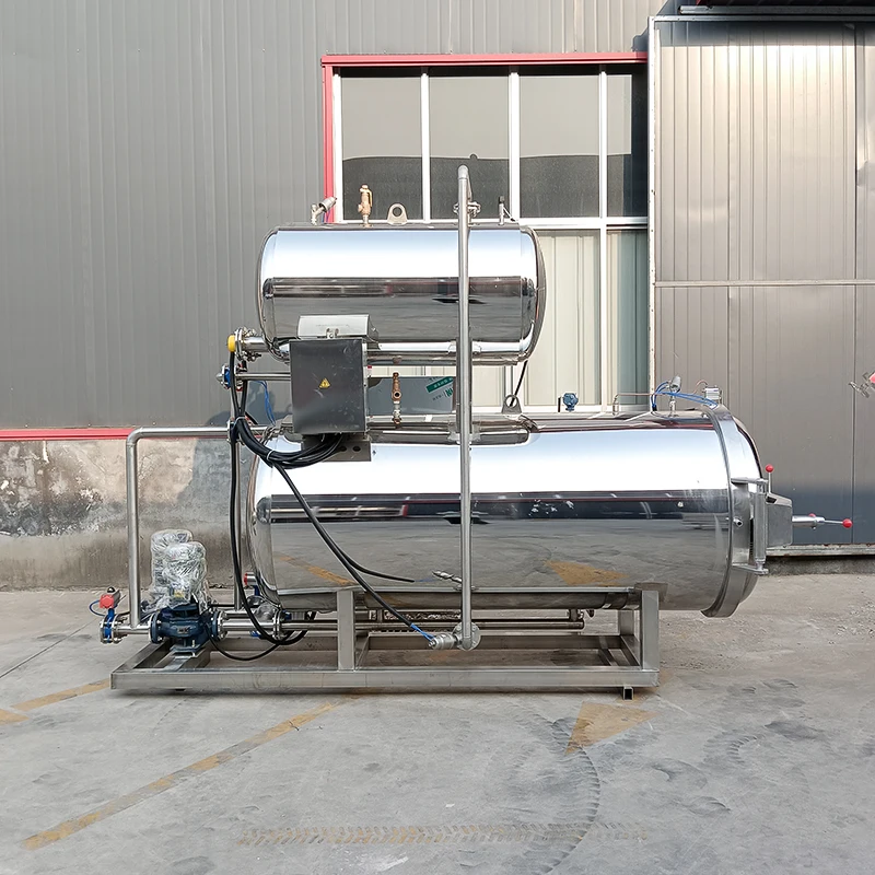 High Temperature Pressure Steam Sterilizers Retort Machine Canned Tuna ...