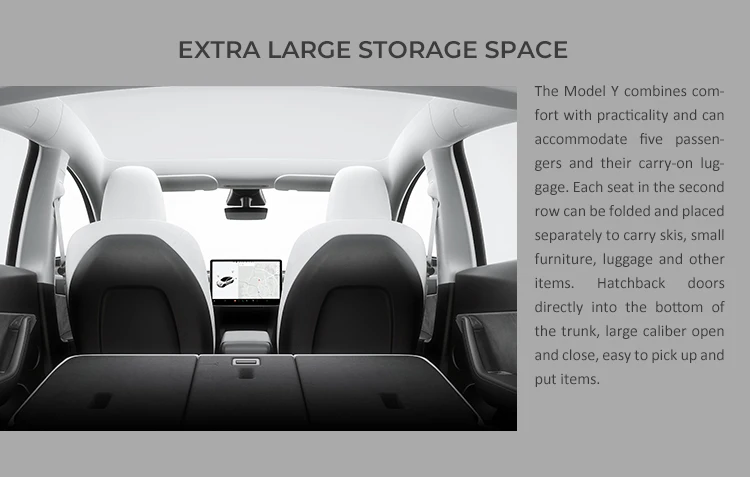 Tesla Model Y - Electric SUV with 4X4, 5 Seats, 600KM Range