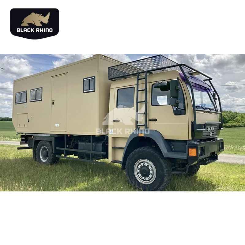 Efficient consumption rv box 4x4 camper expedition truck 6x6 with ...