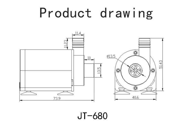 Jt-680 좋은 품질 dc 물 잠수정 태양 분수 펌프| Alibaba.com