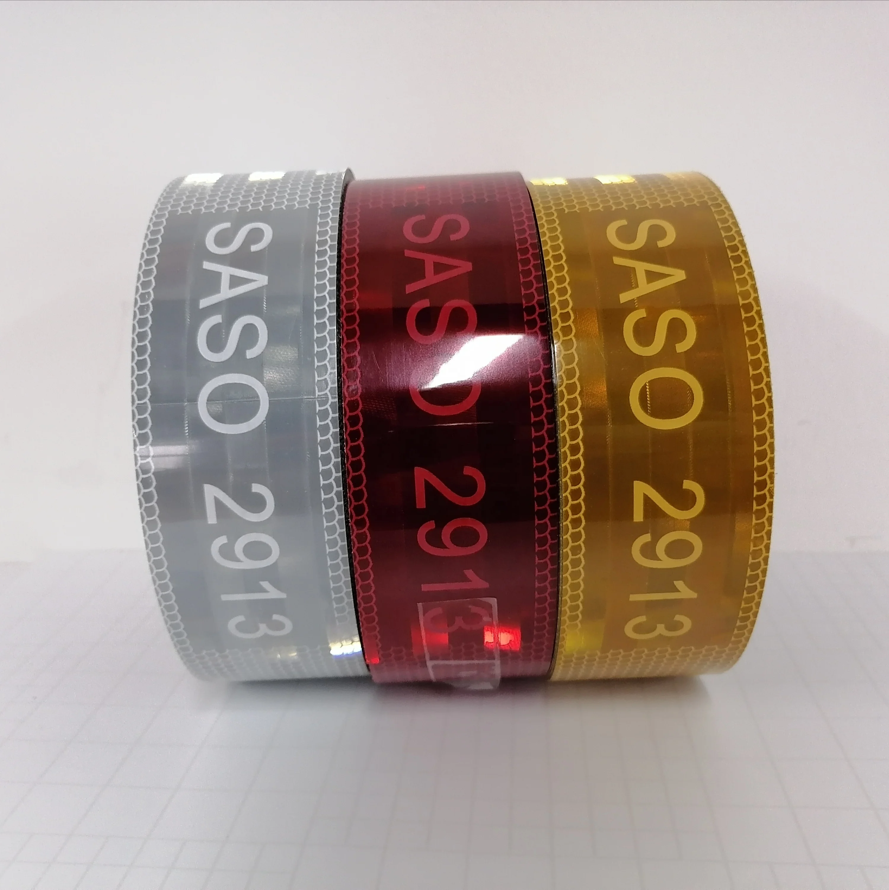 Saudi Arabia SASO 2913 Reflective Tape for Traffic Safety