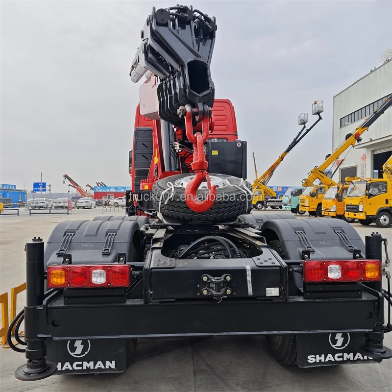 Shacman X3000 Prime Mover Tractor Crane Truck Palfinger 20Ton 25Ton ...