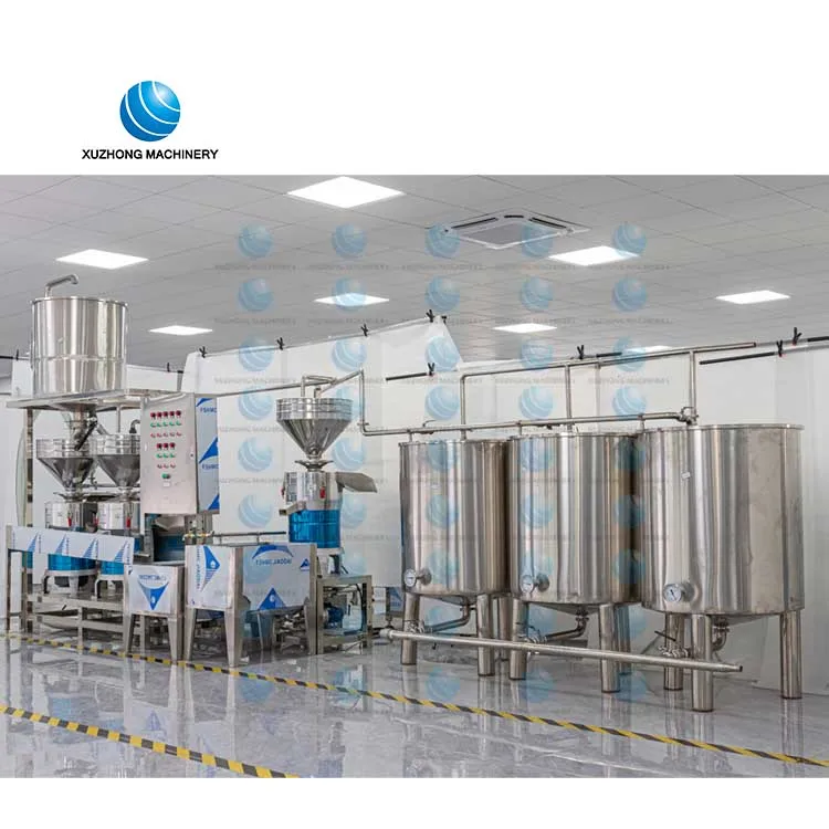 Industrial Soya Milk Extraction Machine - High Productivity