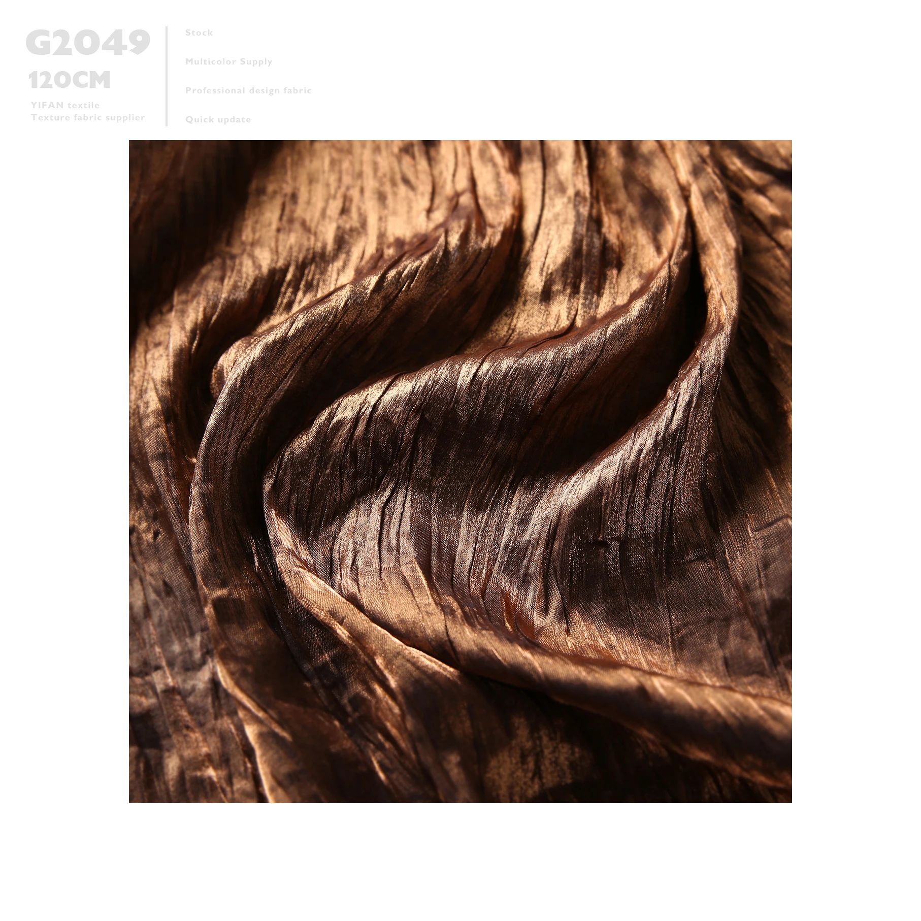 Satin Messy Pressed Pleated Fabric Draped Soft Silk Shiny Glossy ...