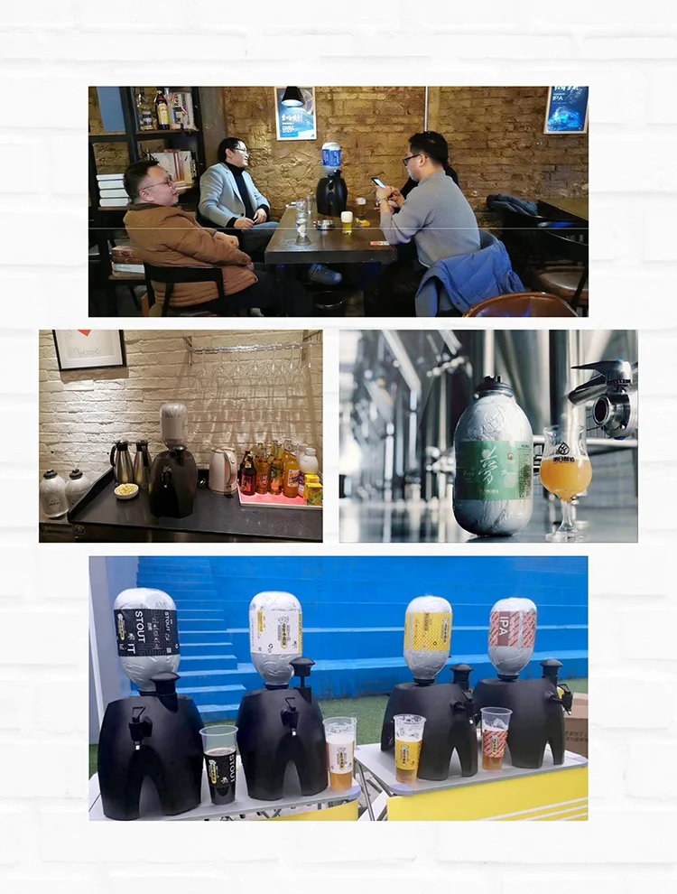 One-way Plastic Beer Keg 3L,5L,10L PET Keg Draft Beer Keg