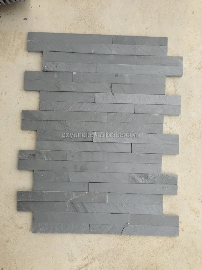Cloud Gray Wall Panels Slate Ledge Cheap Wall Cladding Veneer Stone ...