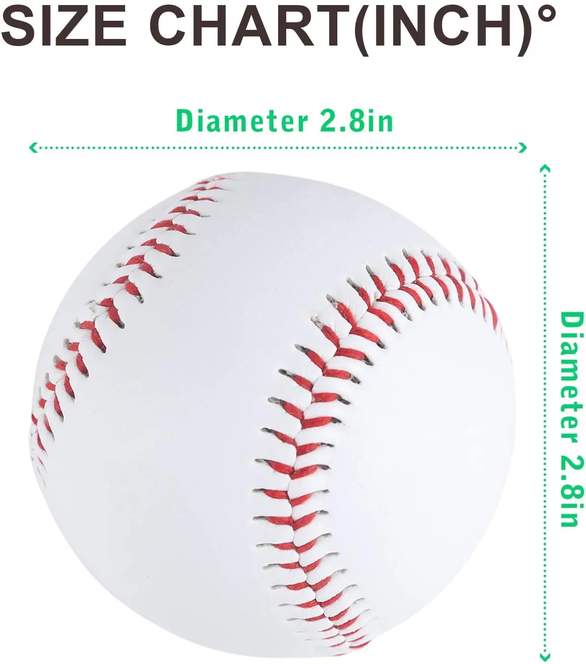 Baseball 12 Ball Pack - Practice Training for Kids/youth
