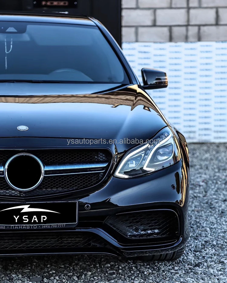 Car Body Kit For E Class W212 2009 2010 2011 2012 Upgraded To 2014 E63 ...