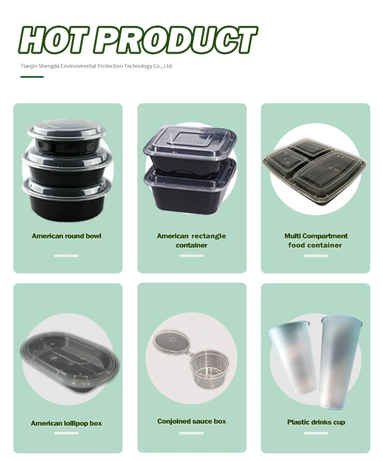 Superior Quality Pp Plastic Food Container Disposable Takeaway Box ...